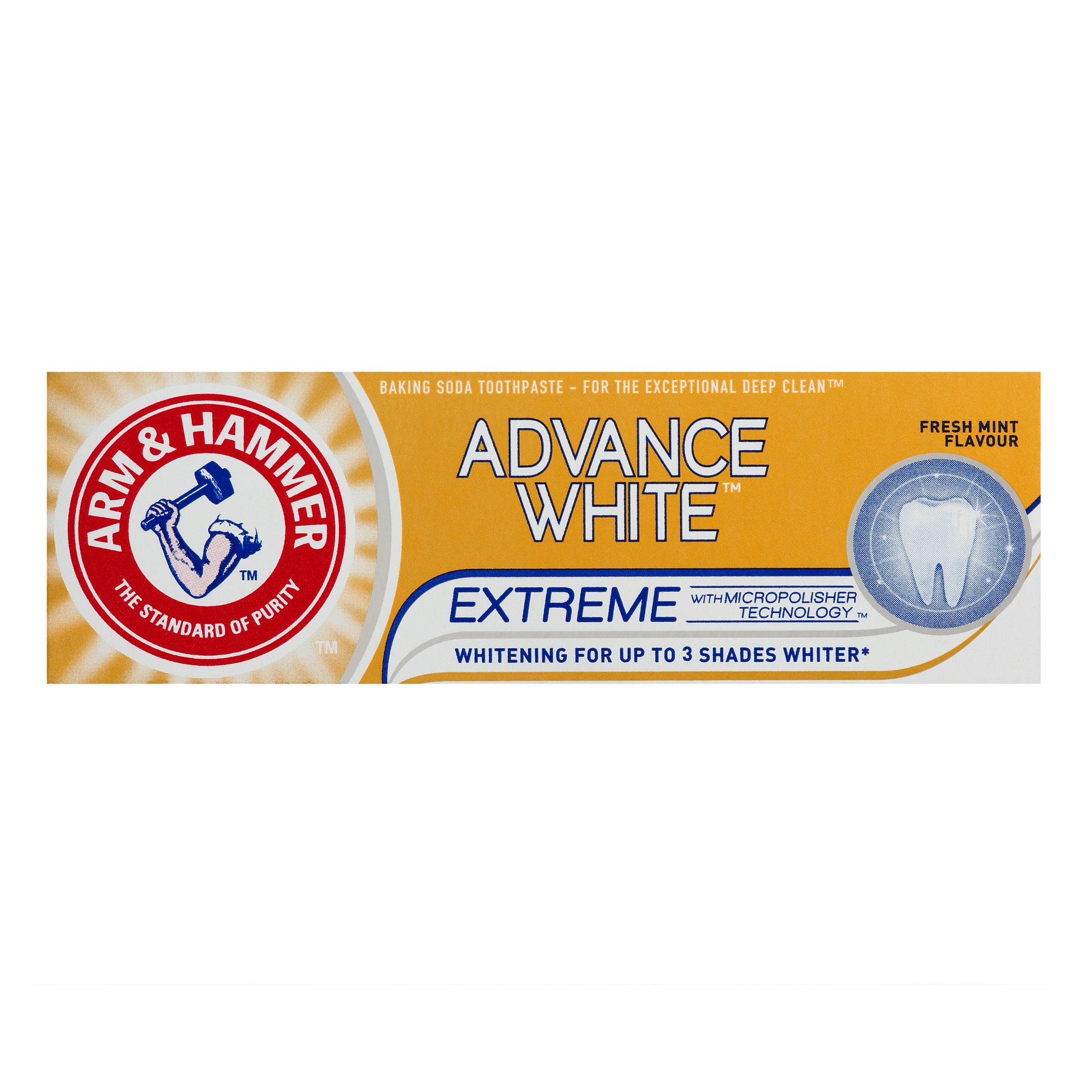 ARM & HAMMER ADVANCED WHITE EXTREME Whitening toothpaste 25ml - MegaRemedy