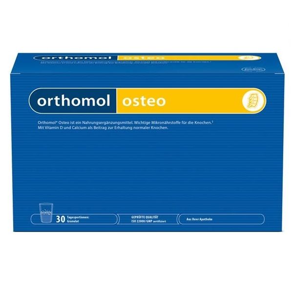 Orthomol osteo for healthy joints and bones in pain 30 doses - MegaRemedy