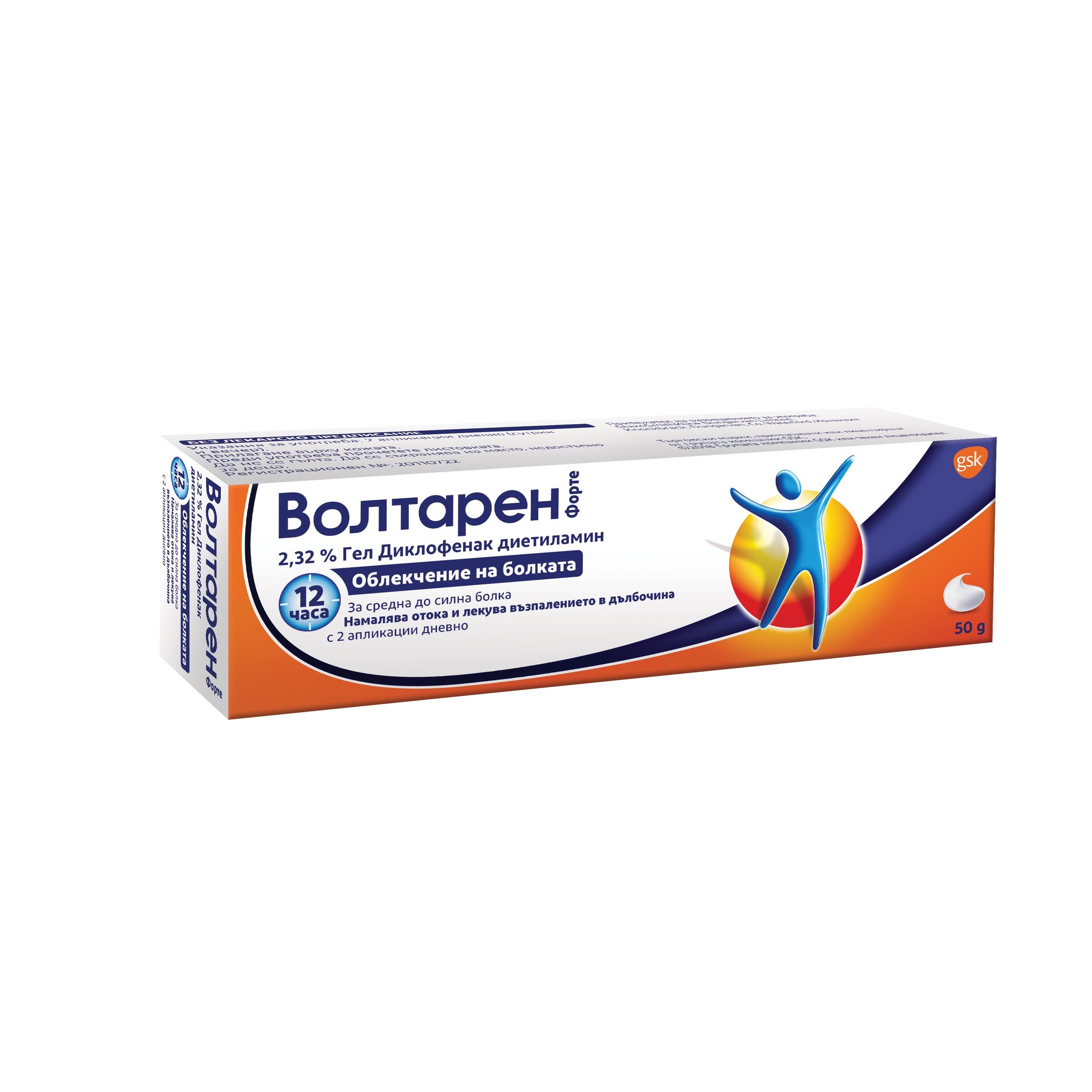 Voltaren forte gel amplified formula in pain, inflammation and edema of ...