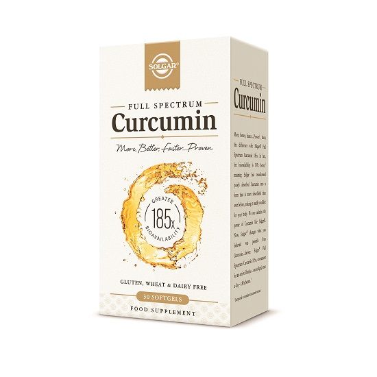 Solgar Curcumin Curcumin Full Spectrum to help peristalsis and stomach ...
