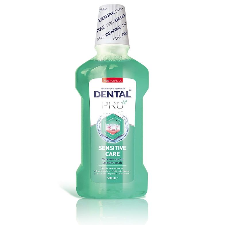Dental Pro Sensitive Care mouthwash for sensitive teeth 500ml - MegaRemedy