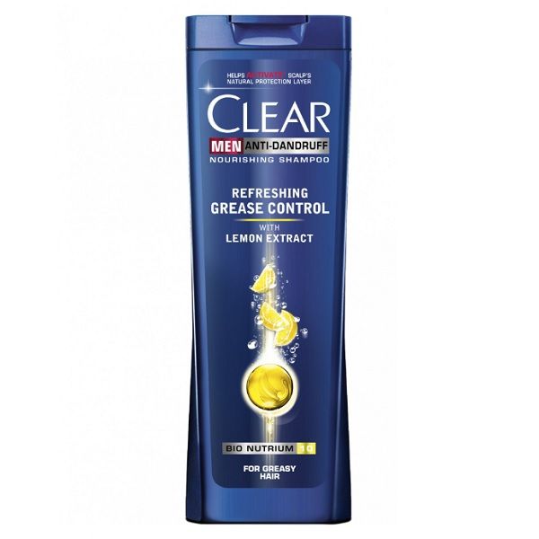 Clear Men Refreshing Grease Control Shampoo against Dandruff for men ...